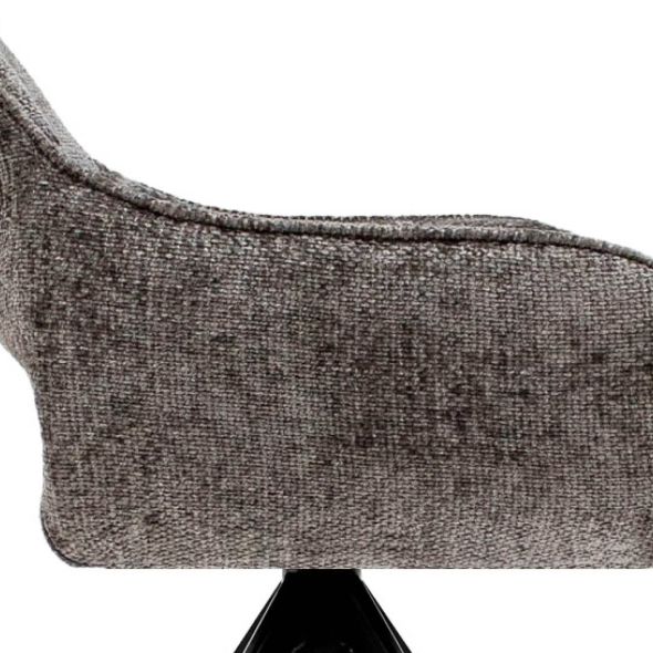 Kick swivel chair Nori - Dark Grey